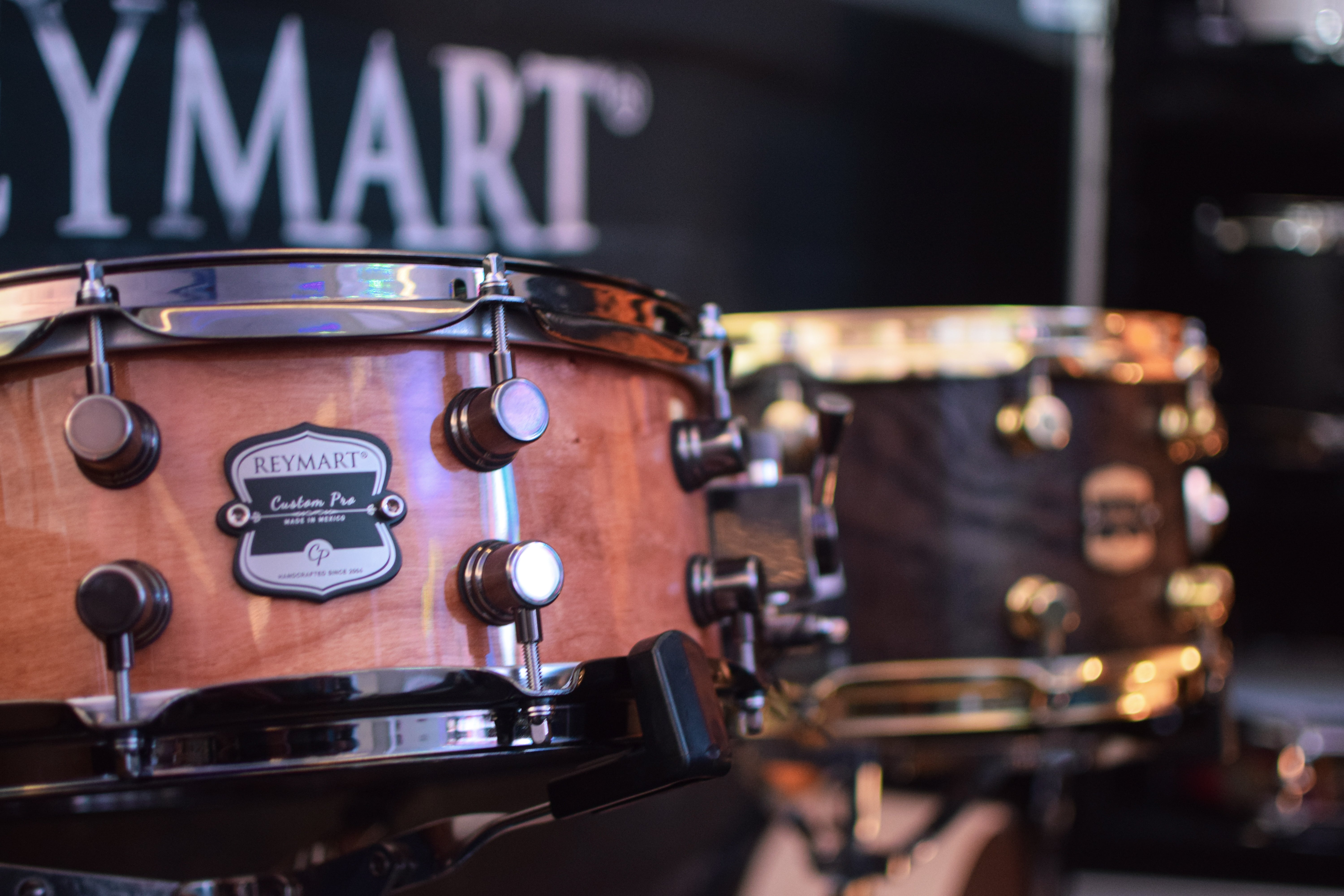 Tarolas de Madera – Reymart Custom Drums